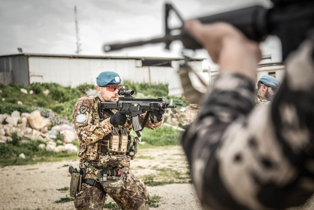Military News From Italy Libano: continua addestramento delle Forze ...