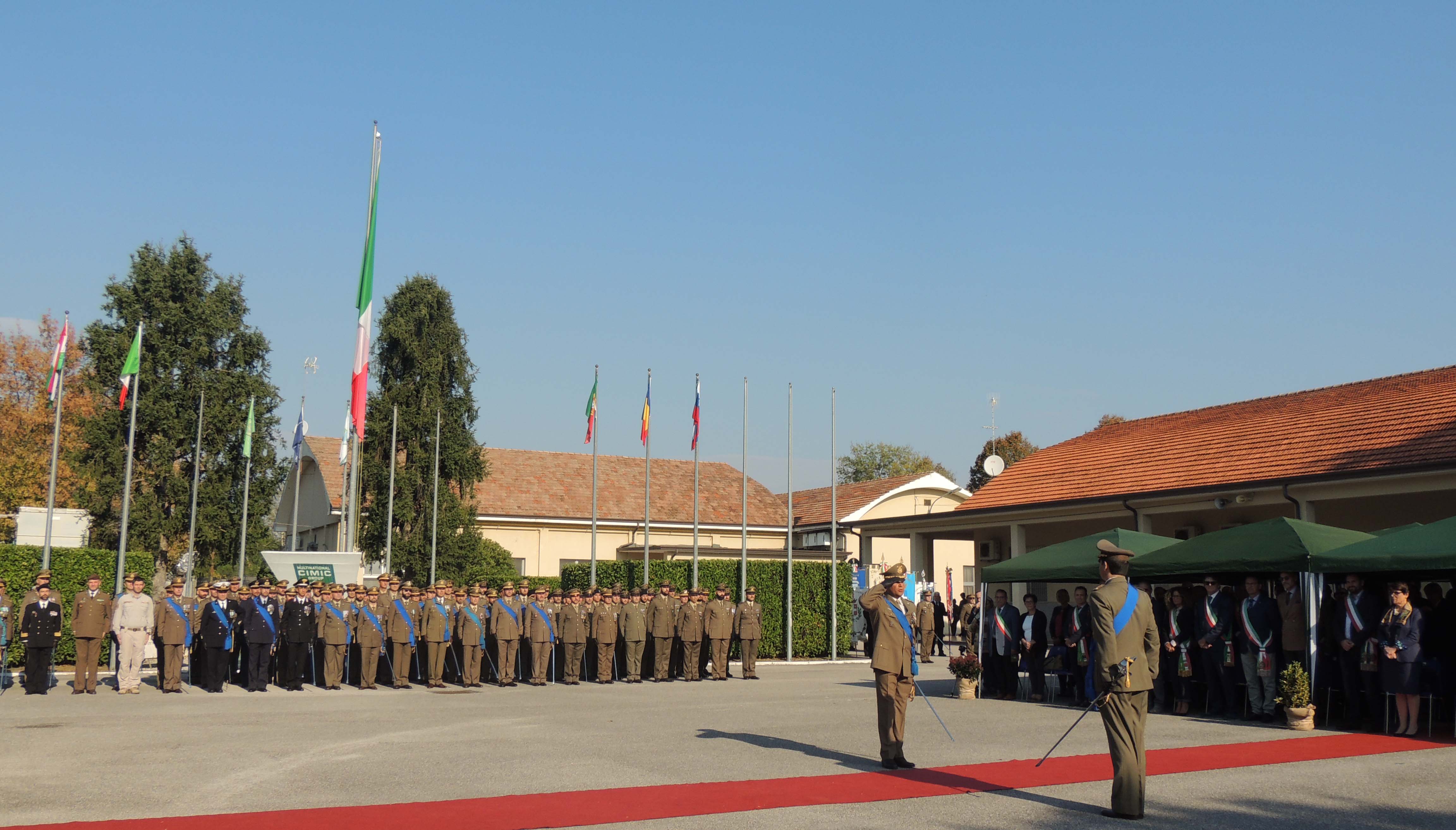 Military News From Italy Cambio al comando del Multinational CIMIC ...