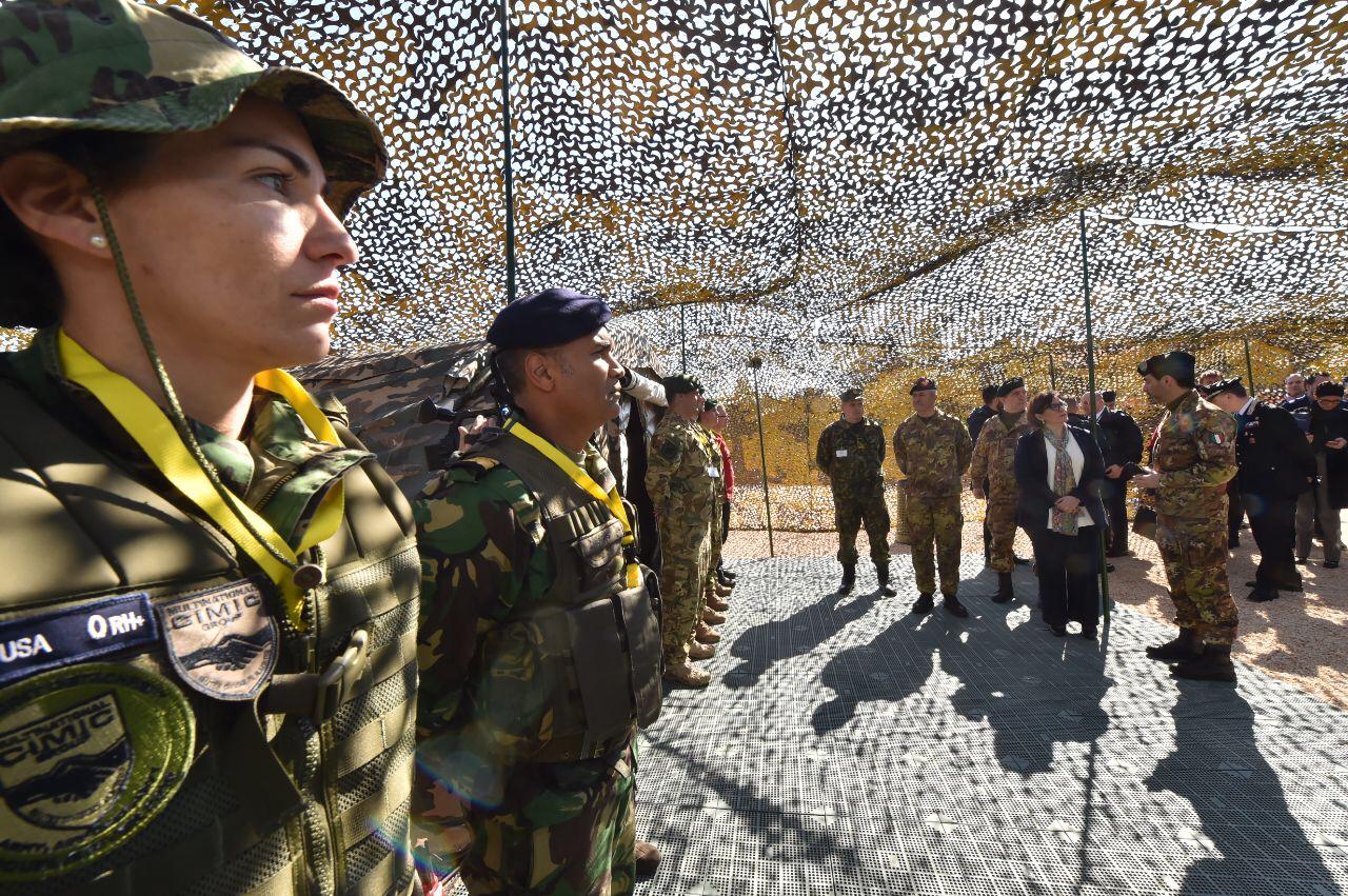 Military News From Italy Multinational CIMIC Group: visita del ministro ...