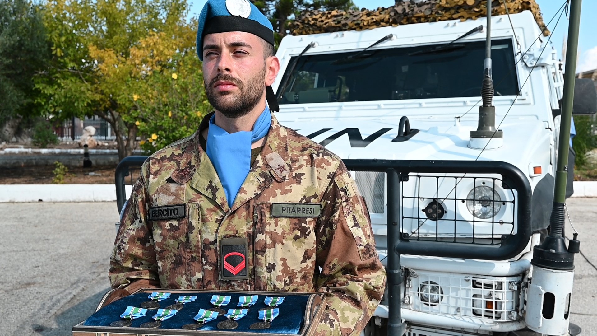Military News From Italy Libano, Medal Parade, militari italiani ...