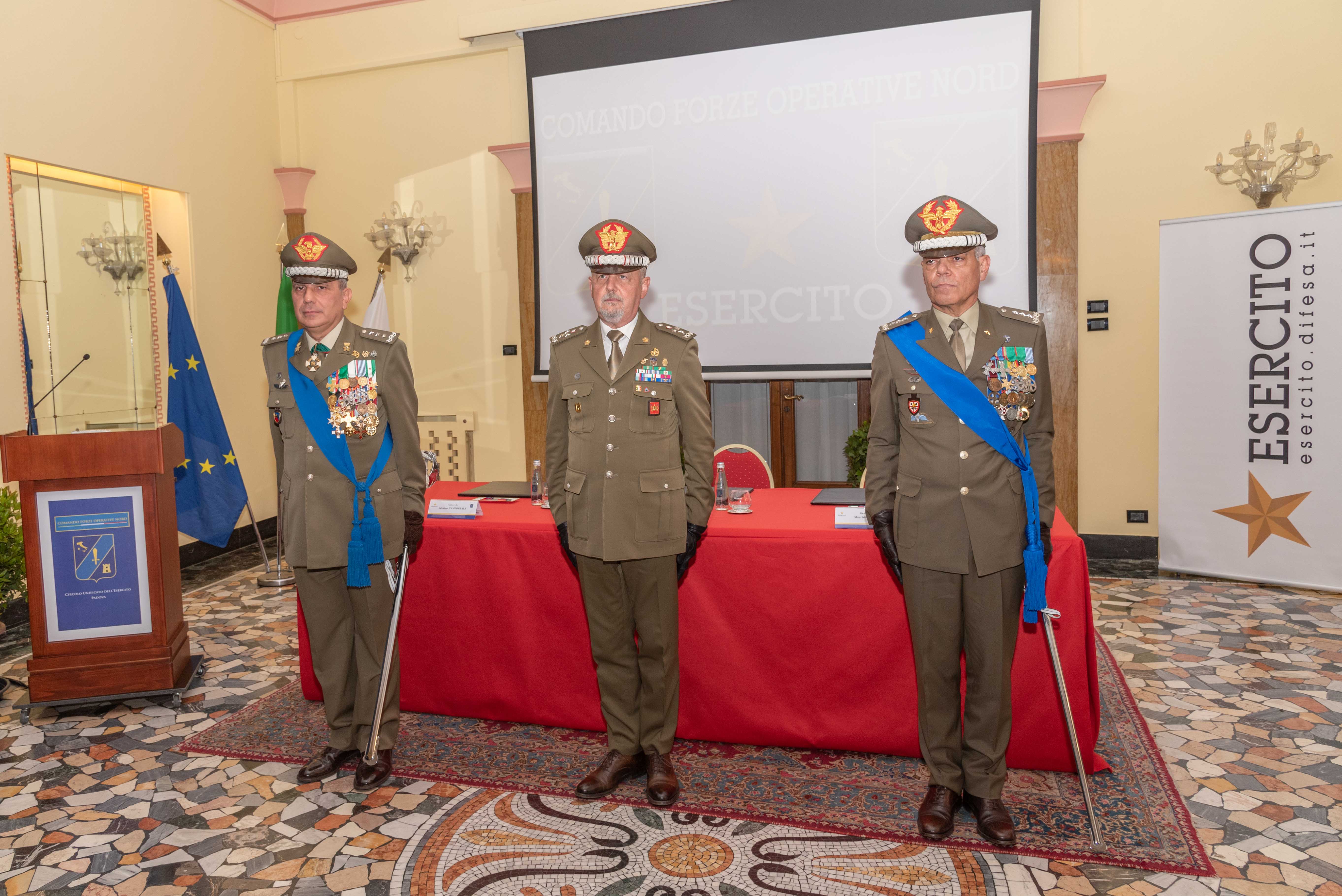 Military News From Italy Il gen. c.a. Salvatore Camporeale ha ceduto il ...