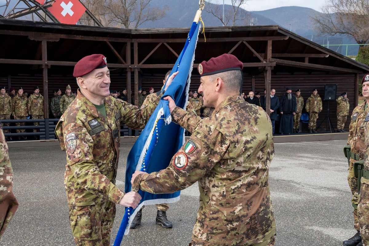 Military News From Italy KFOR: cambio al vertice del Regional Command ...